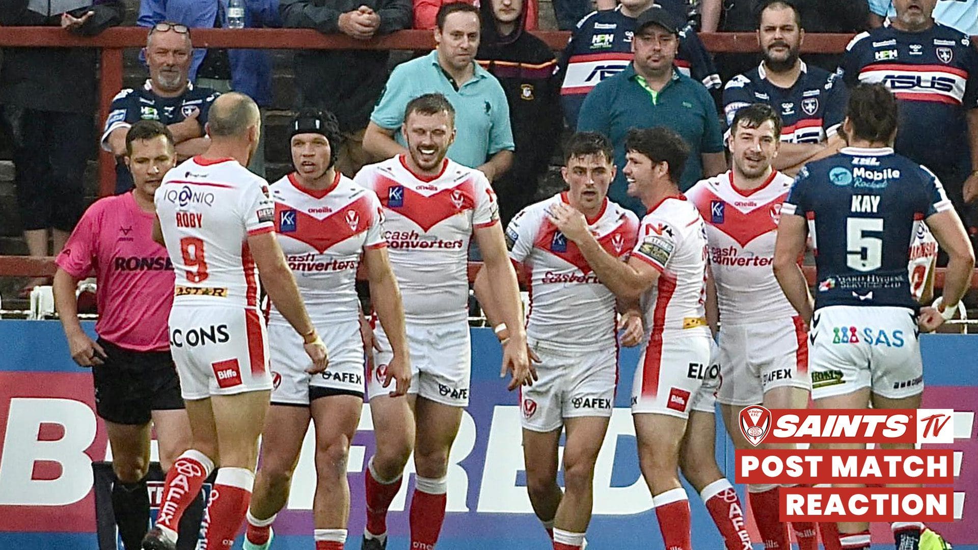 Dodd reacts to try scoring victory in first start of season - Saints TV
