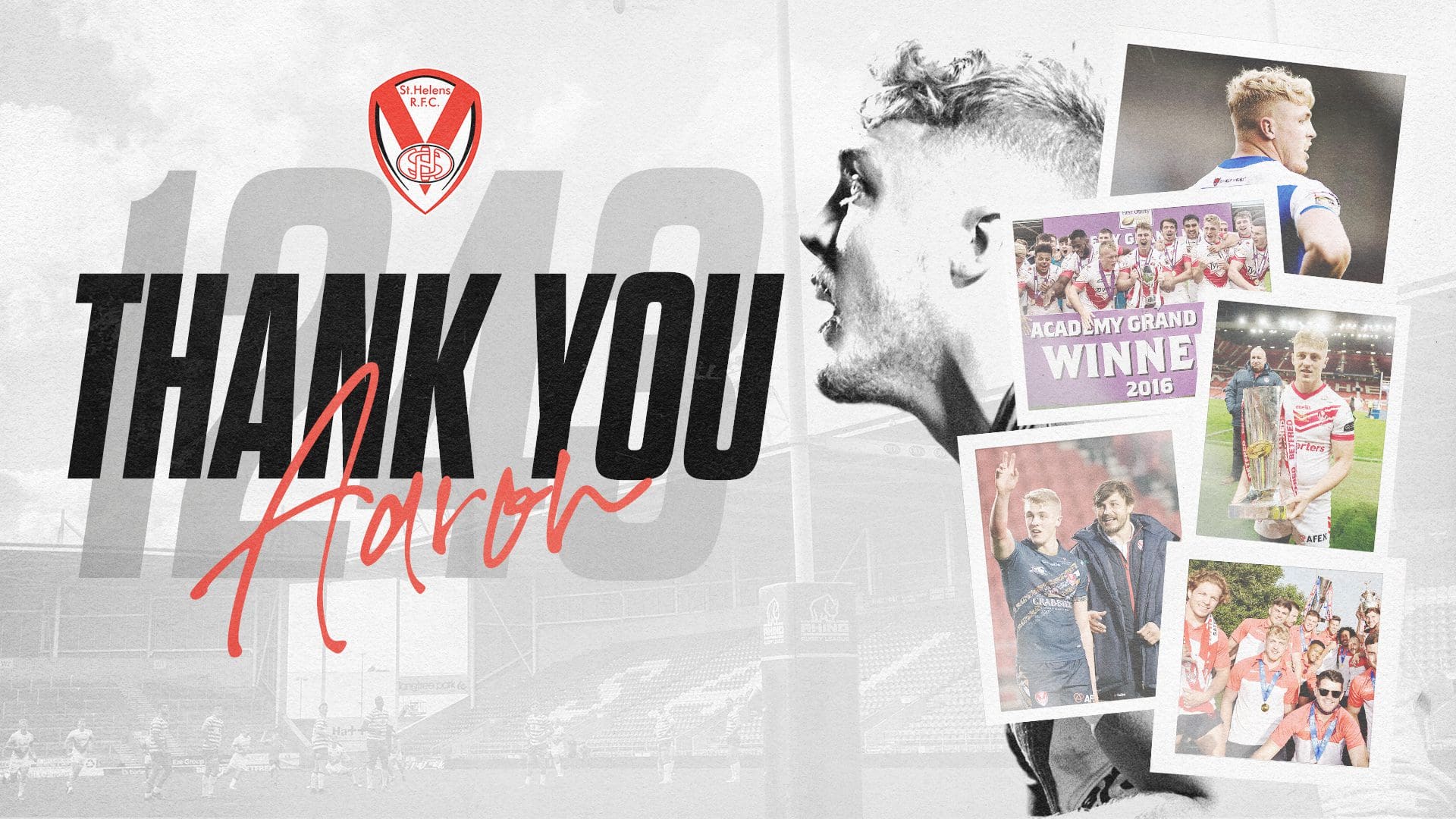 Thank you Aaron Smith - Saints TV