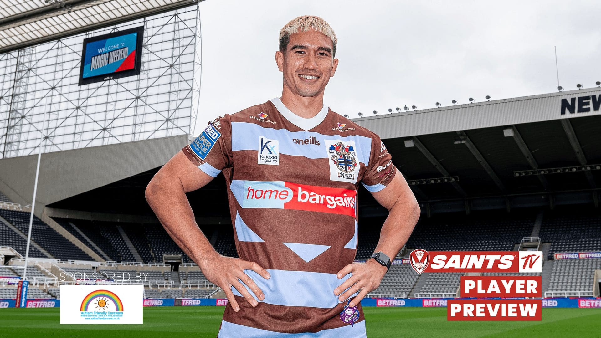 Tee Ritson ahead of Magic Weekend against the Giants - Saints TV