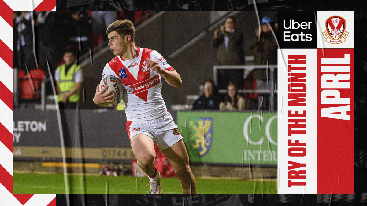 Jon Bennison wins Try of The Month award for April 2023! - Saints TV
