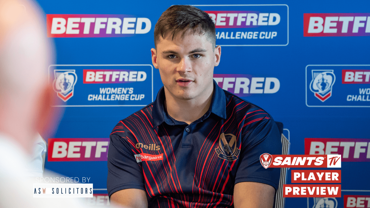 Jack Welsby on Saints' aim to get to Wembley - Saints TV