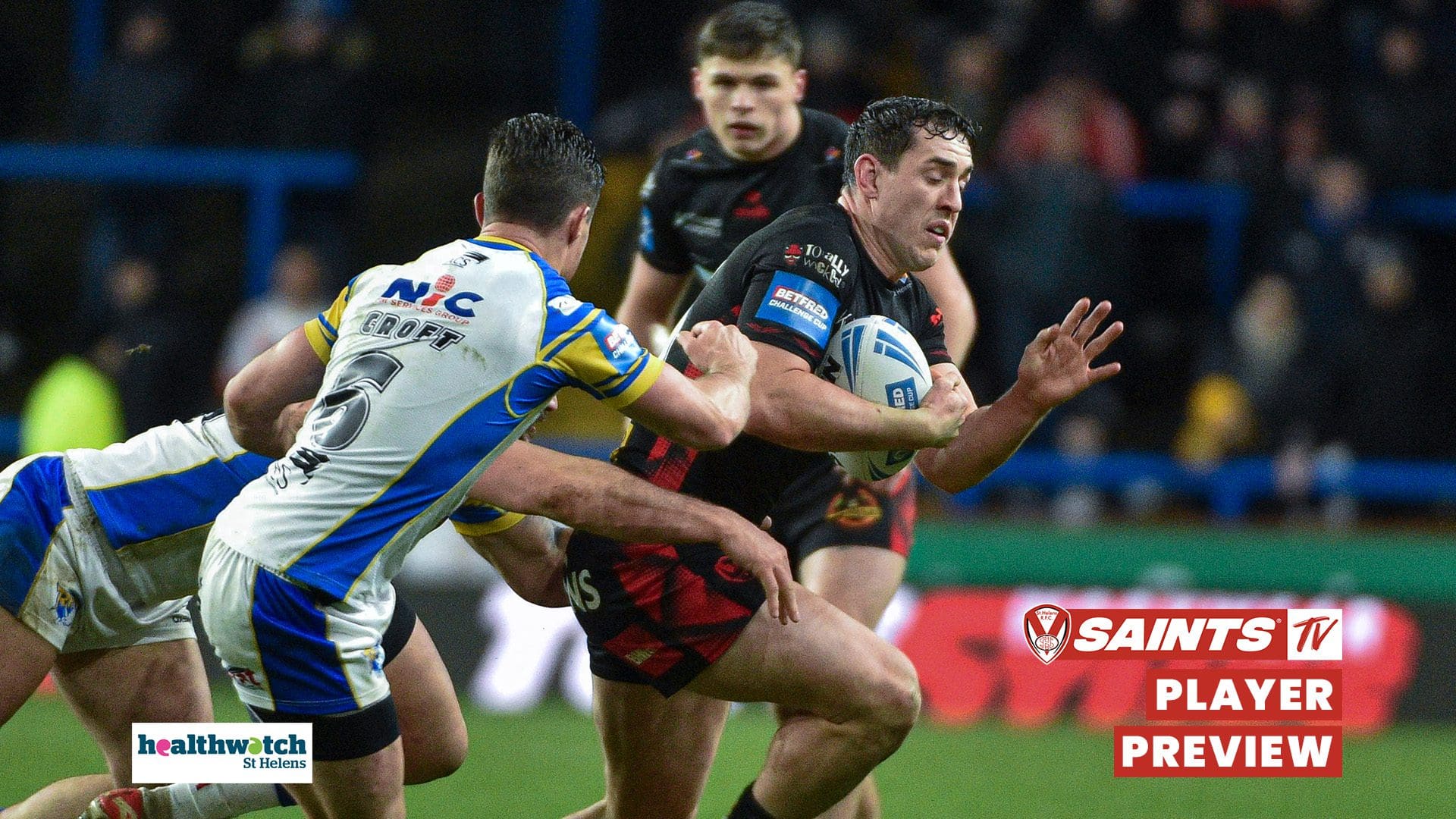 Matt Whitley excited to play against the Dragons - Saints TV