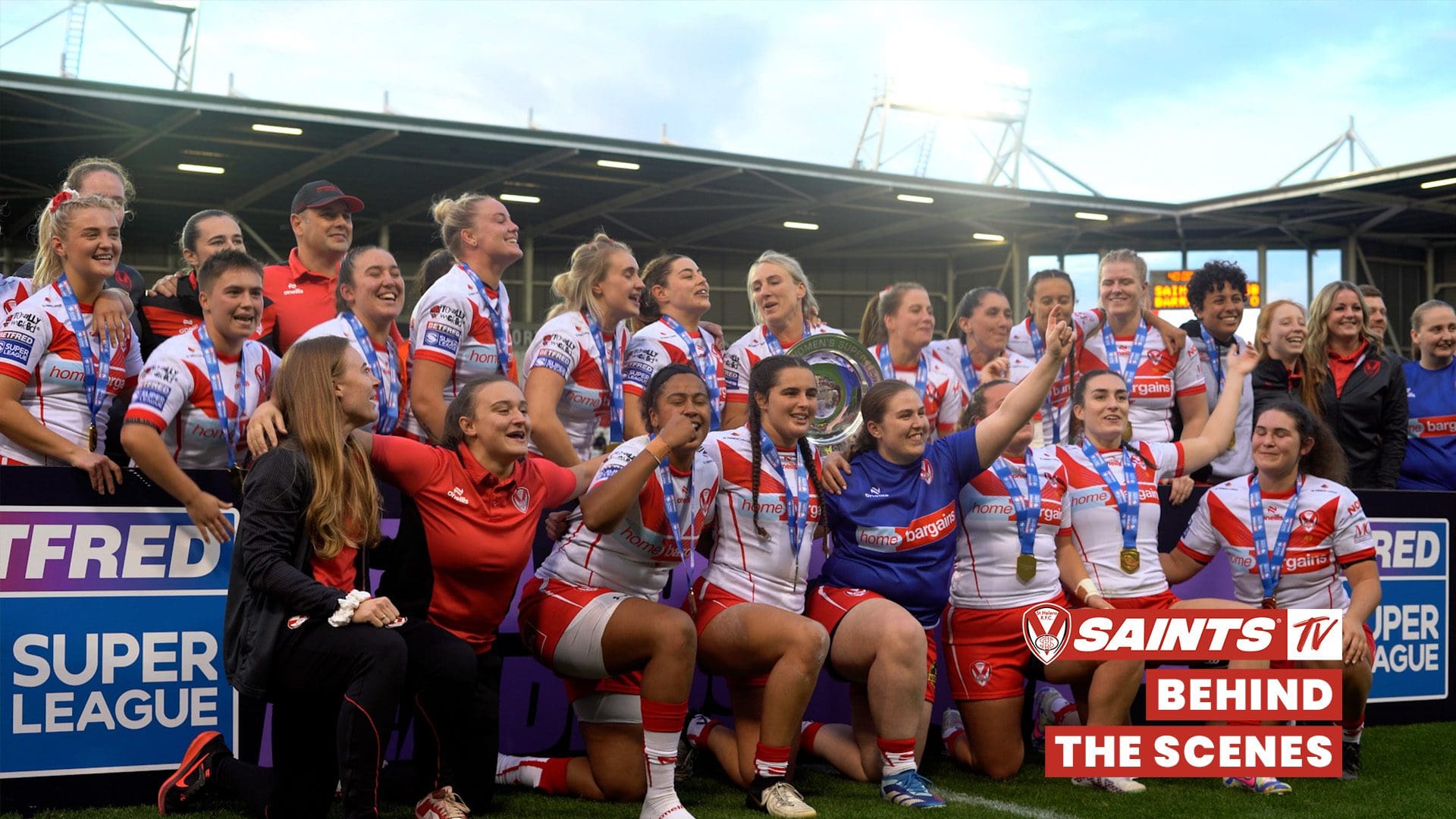 Behind the scenes: Saints vs Barrow - WSL Round 14 - Saints TV