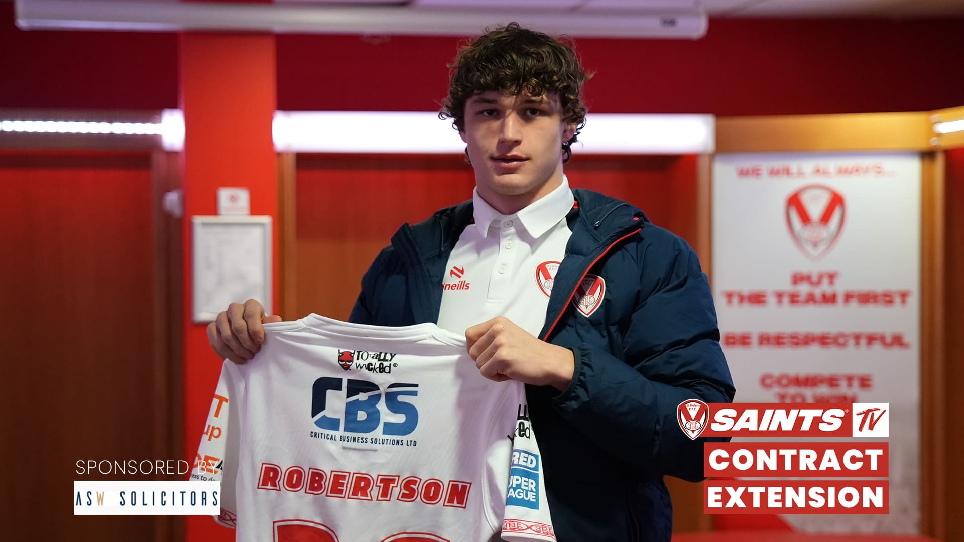 Harry Robertson talks Saints 2028 contract - Saints TV